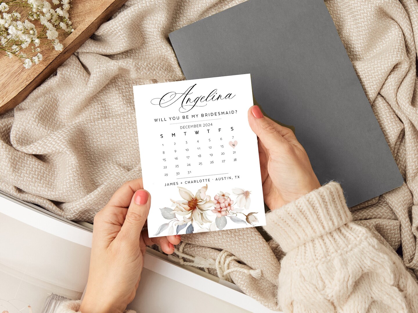 Save the date, calendar Cards, bridesmaid proposals, Will you be my ...