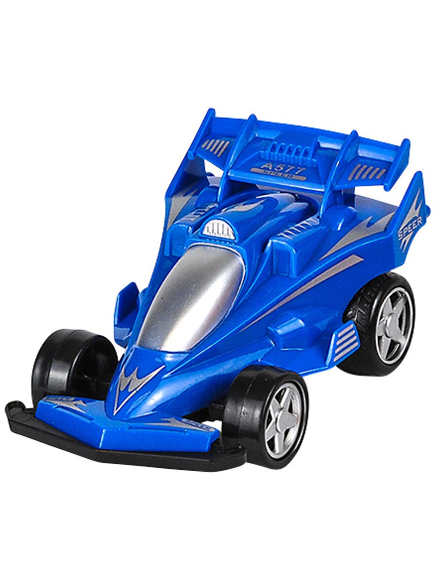 Rev Up And Go Friction 4" Formula One Blue Race Car Vehicle Toy | Michaels