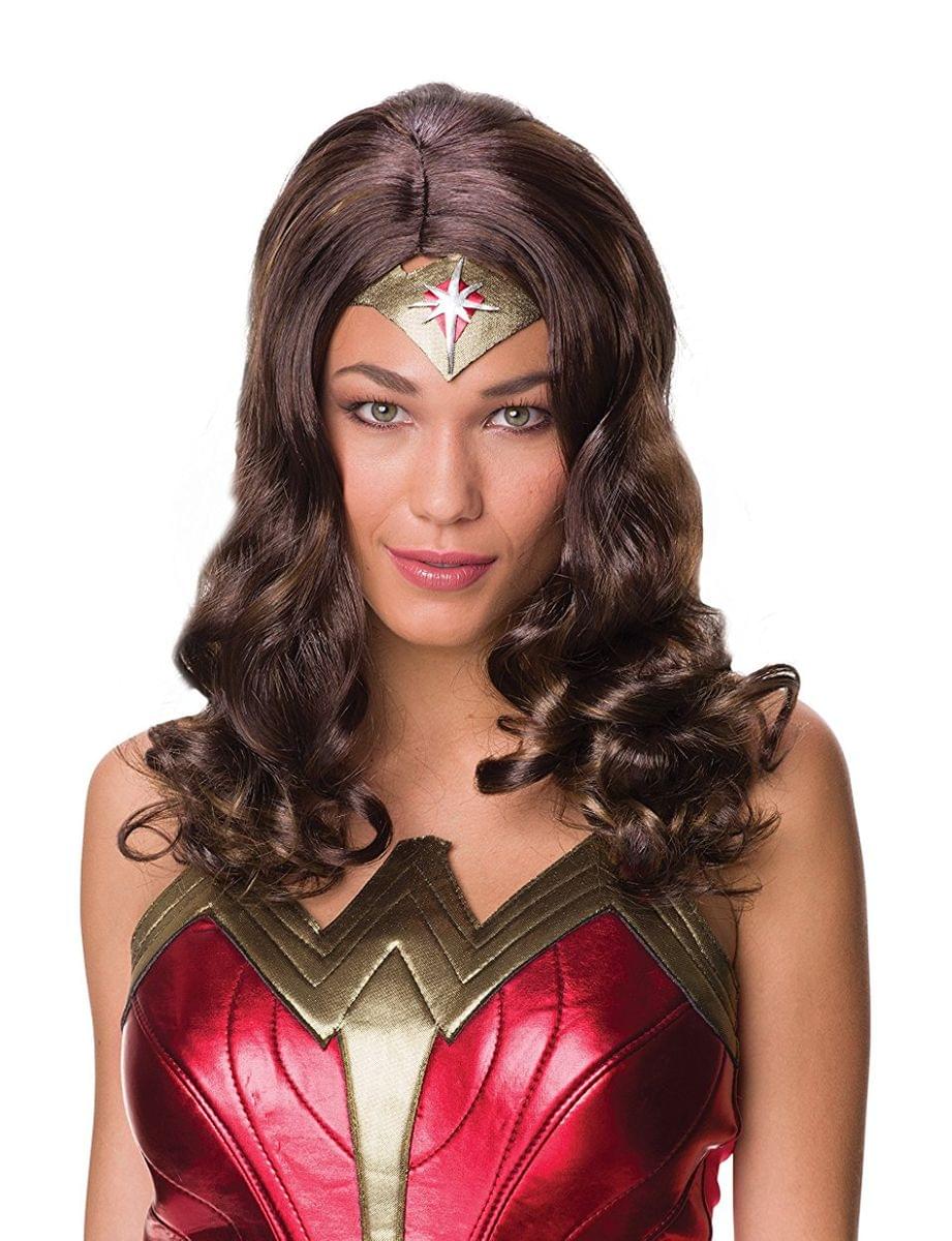 Justice League Wonder Woman Adult Costume Wig | Michaels