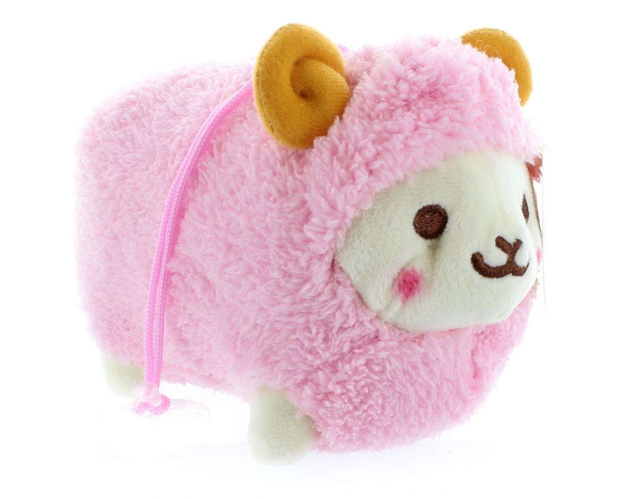 Prime Plush 6" Stuffed Animal with Sound Fluffy Sheep Pink | Michaels