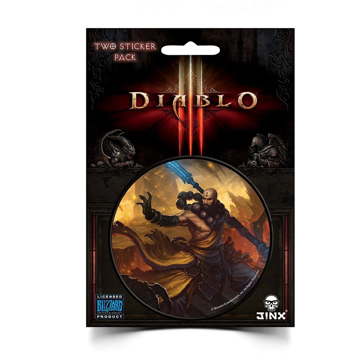 Diablo III 3" Round Sticker 2-Pack: Monk Class | Michaels