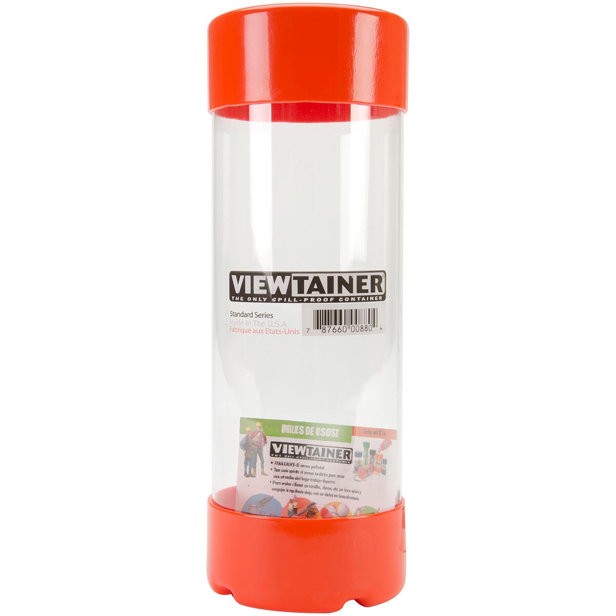 Viewtainer Slit Top Storage Container 2.75"X8"-Orange | Michaels