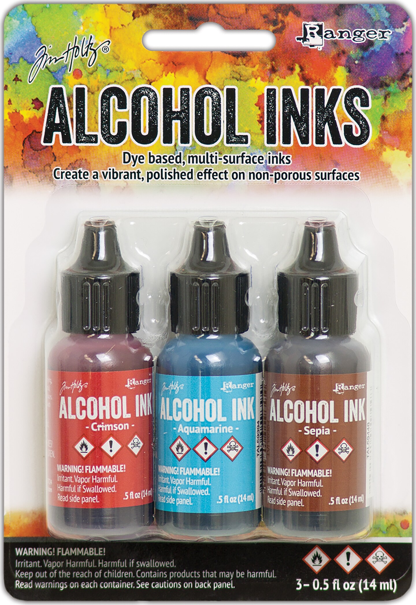 Tim Holtz Alcohol Ink .5oz 3/Pkg | Michaels