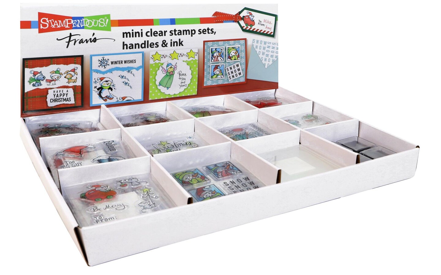 Stampendous Clear Stamp Mini Fran's Winter Pop60pc | Michaels