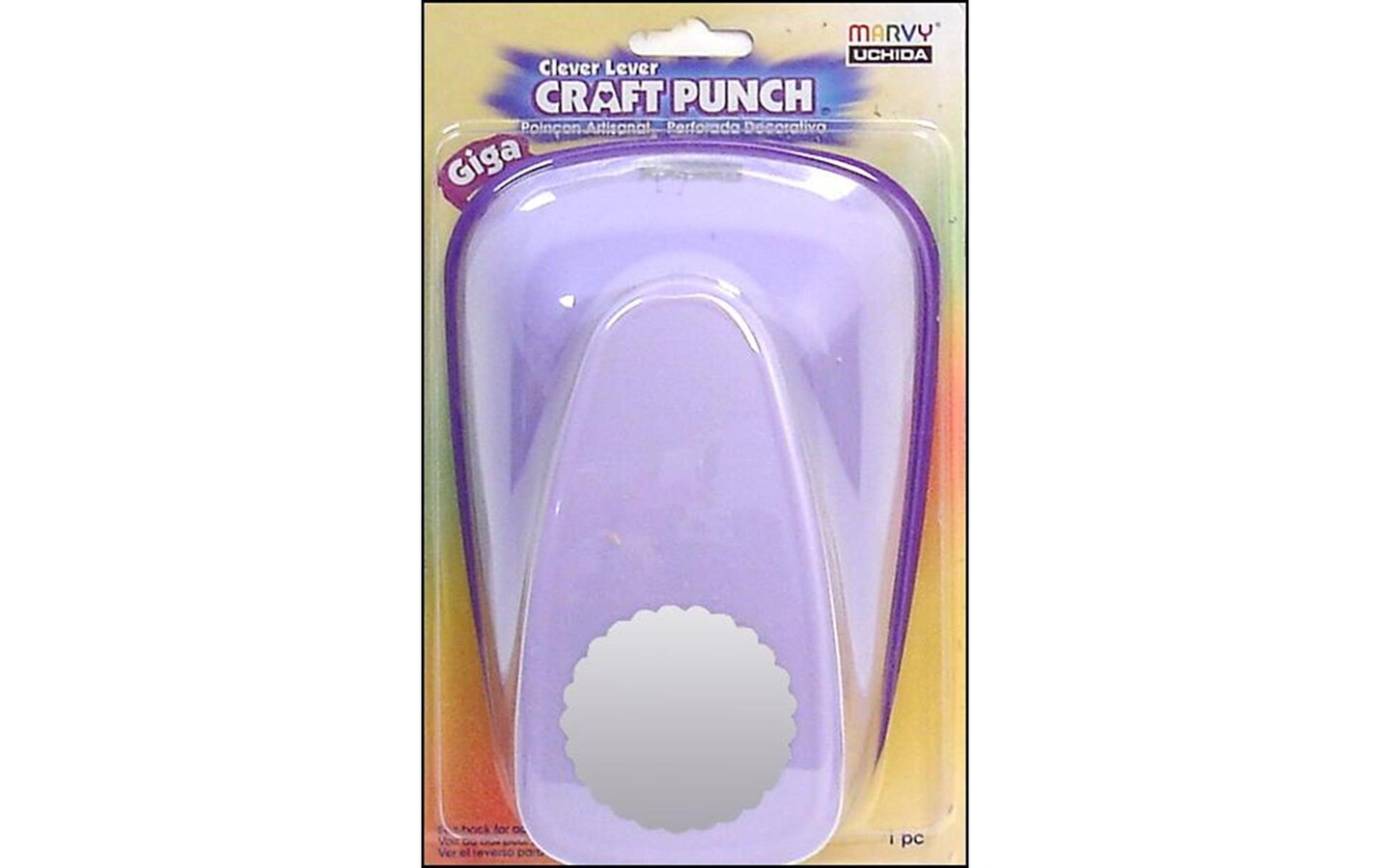 Uchida Lever Punch Giga Scallop Circle 3" | Michaels