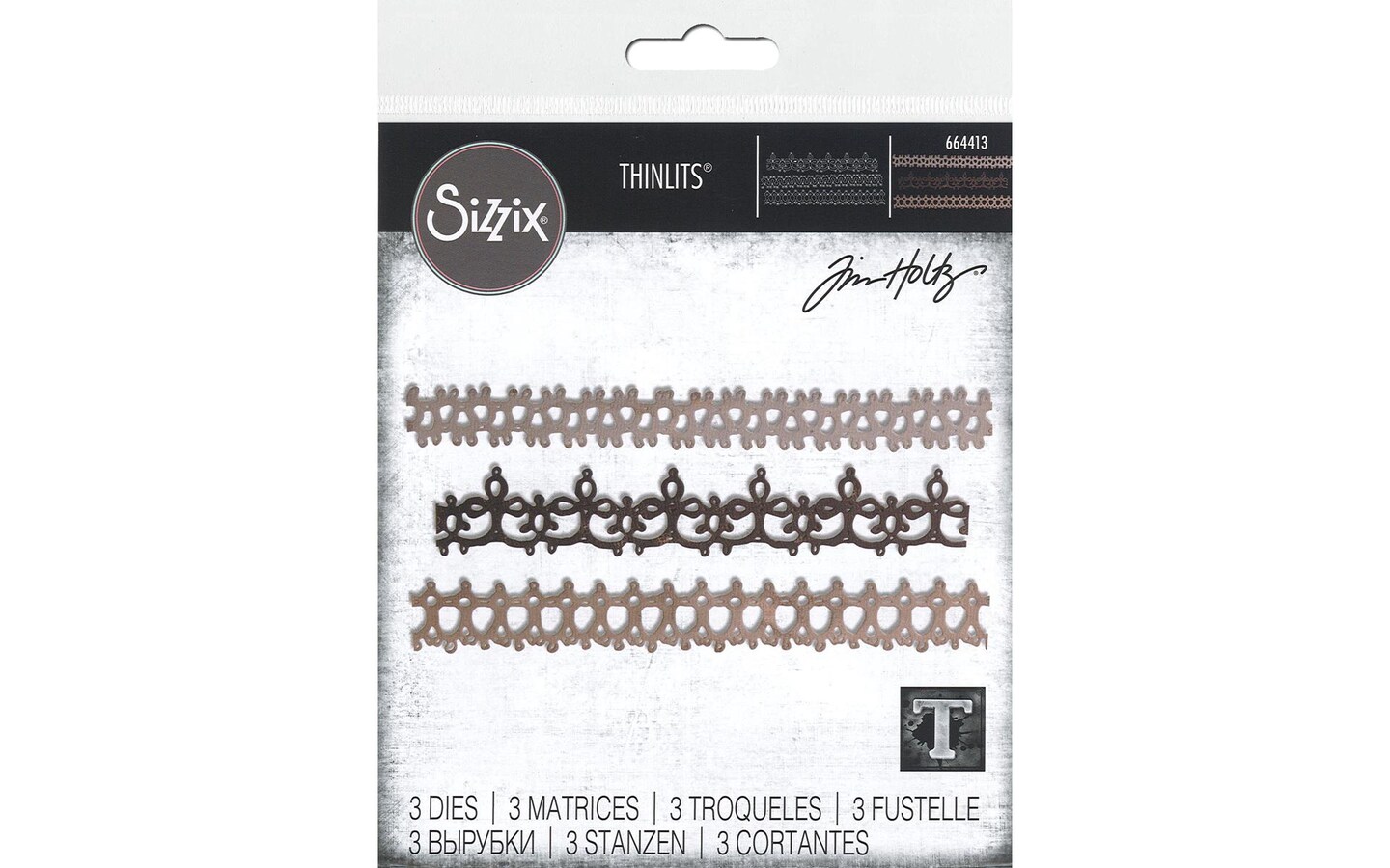 Sizzix Tholtz Thinlits Die Crochet #2 | Michaels