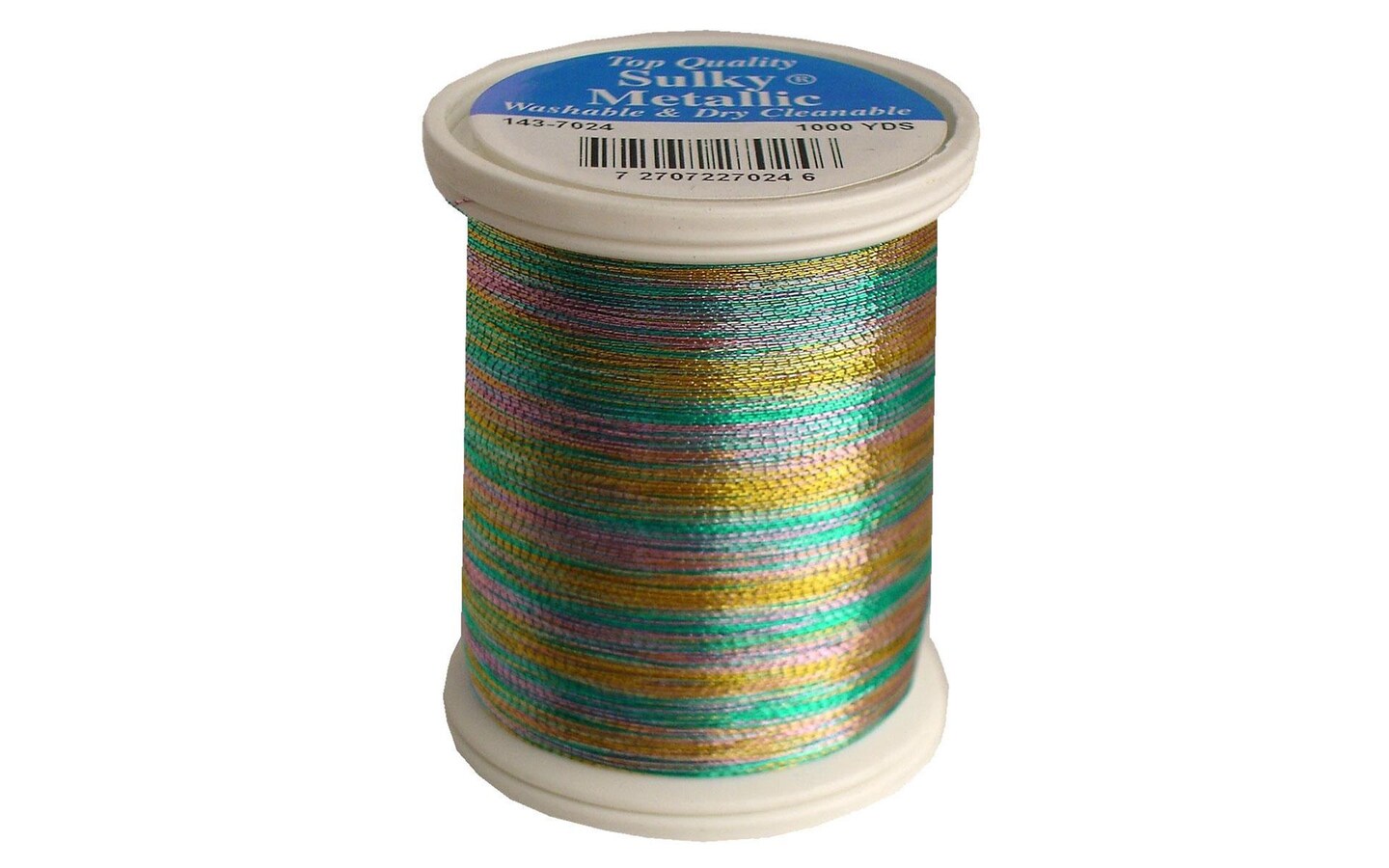 Buy in Bulk - Sulky Metallic Thread King Sz1000yd Blue/Gold/Lav | Michaels