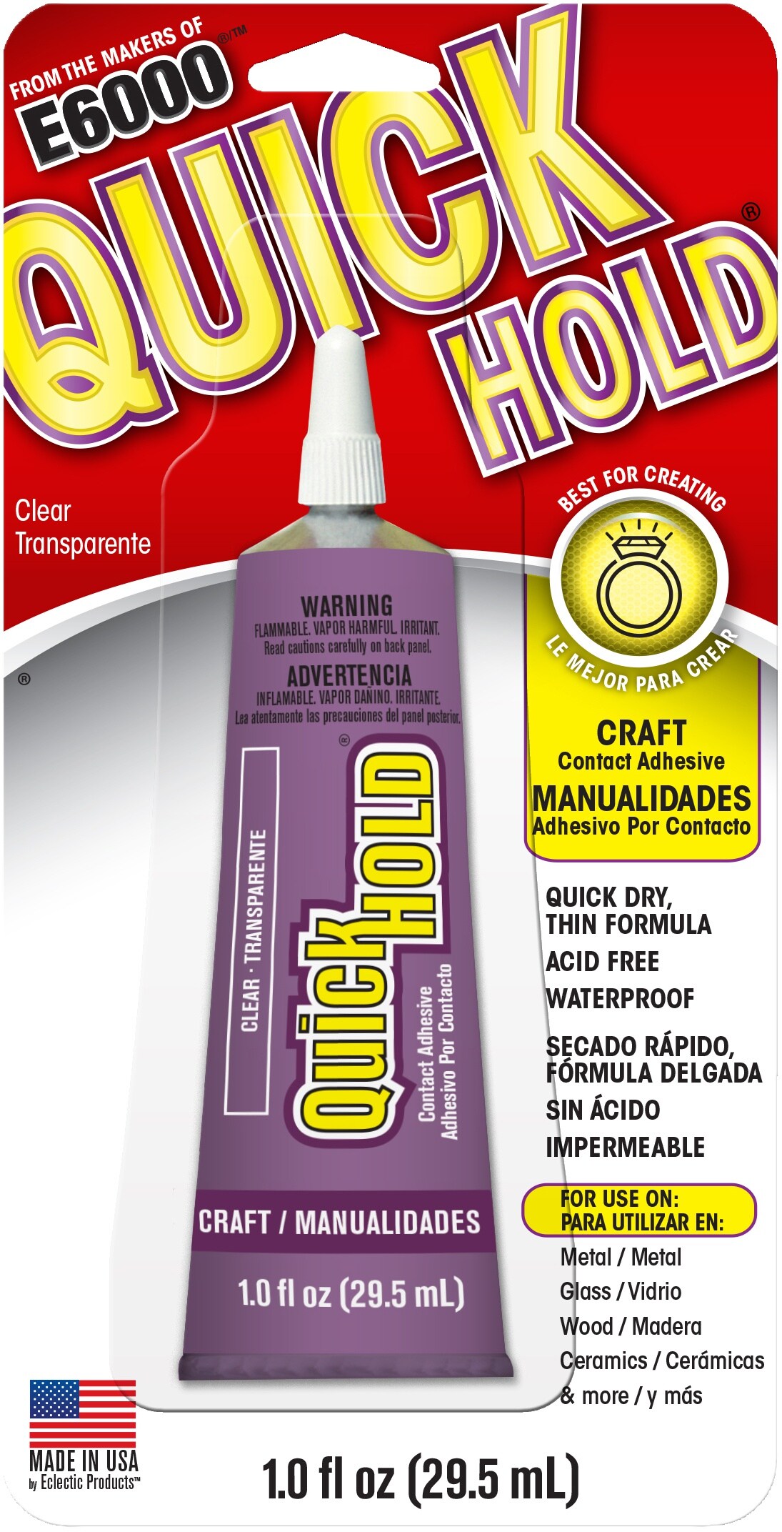 Amazing Quick Hold Craft Contact Adhesive-1Oz | Michaels