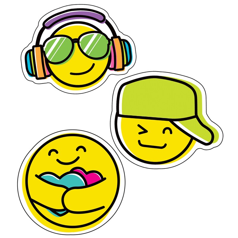 Kind Vibes Smiley Faces Cut-Outs, Pack of 36 | Michaels