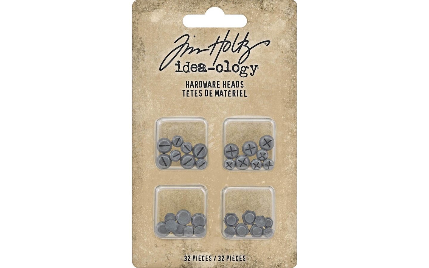 Tim Holtz Idea-ology Hardware Heads | Michaels