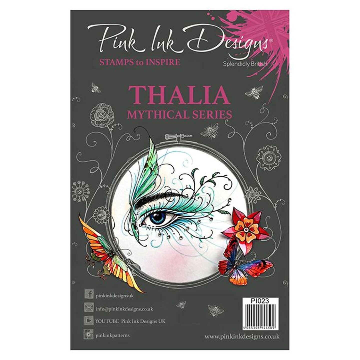 Pink Ink Designs A5 Clear Stamp Thalia | Michaels
