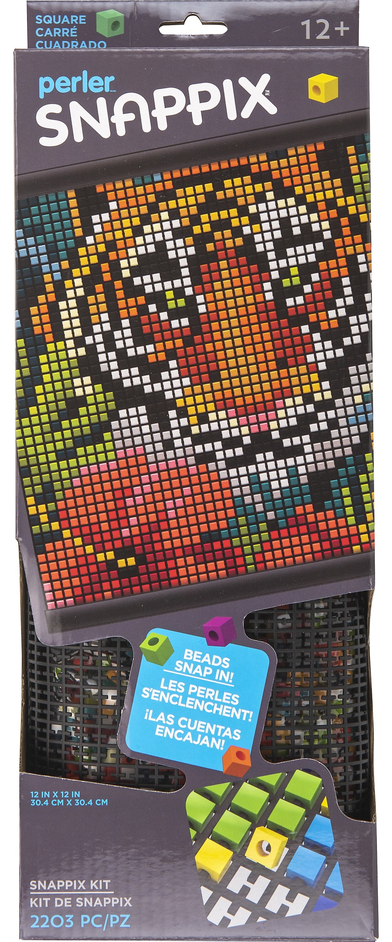 Perler Snappix Kit 12"X12"-Jungle Tiger | Michaels