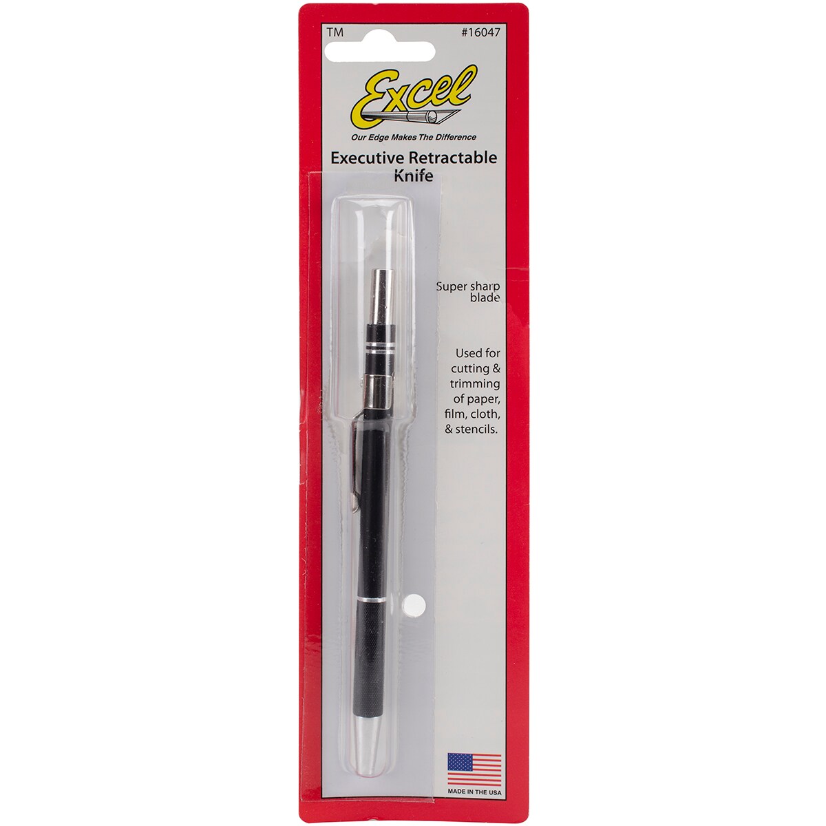 Excel Executive Retractable Knife W/Clip | Michaels
