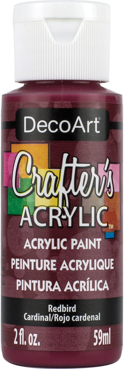 DecoArt Crafter's Acrylic All-Purpose Paint 2oz-Redbird | Michaels