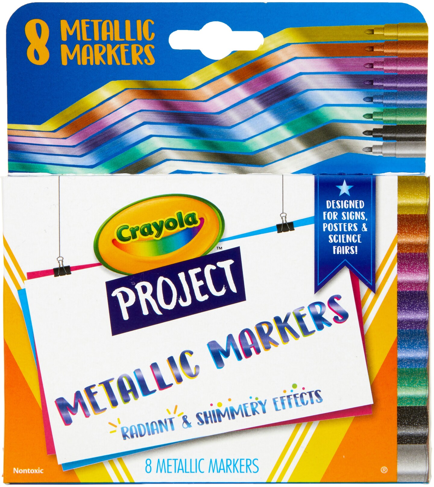 Crayola Project Markers 8/Pkg-Assorted Colors | Michaels