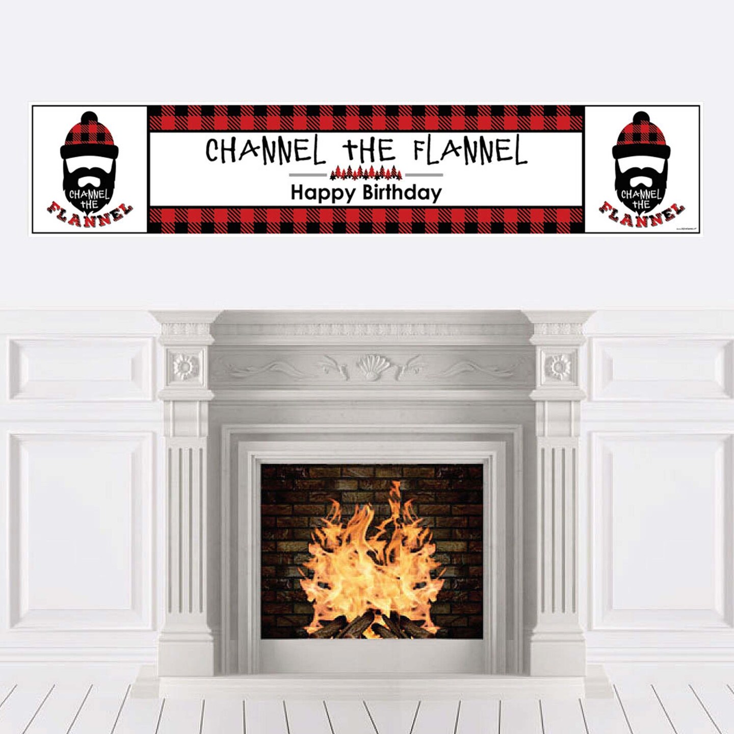 Big Dot of Happiness Lumberjack - Channel the Flannel - Buffalo Plaid ...