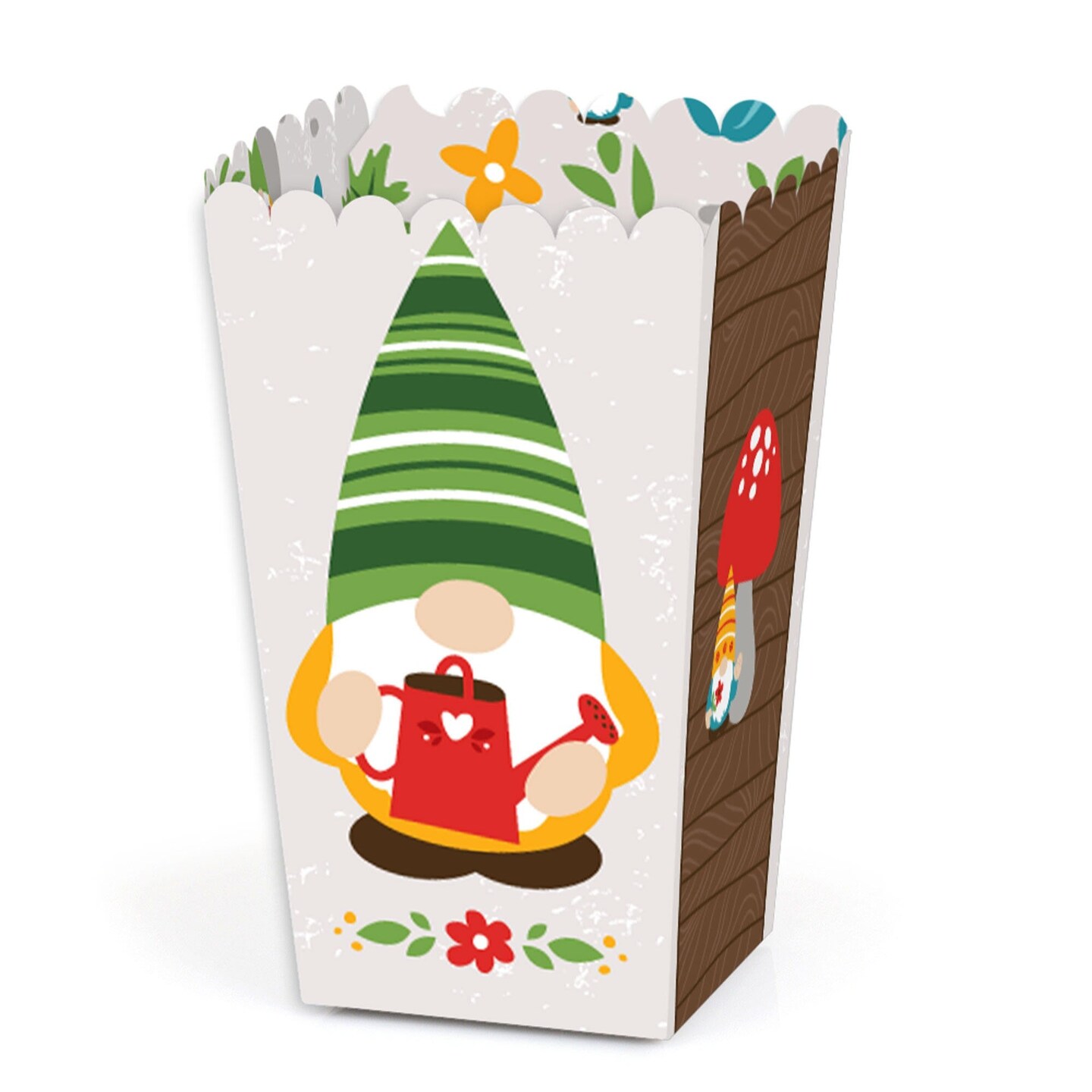Big Dot of Happiness Garden Gnomes - Forest Gnome Party Favor Popcorn ...