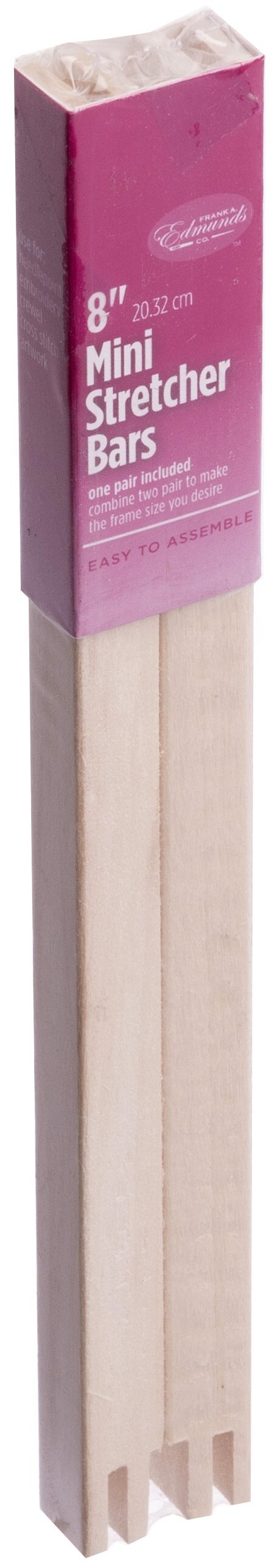 Frank A. Edmunds Mini Stretcher Bars-8"X.5" | Michaels