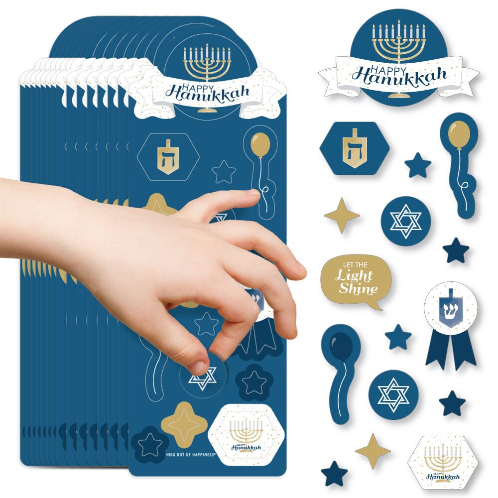 Big Dot of Happiness Happy Hanukkah - Chanukah Holiday Party Favor Kids ...