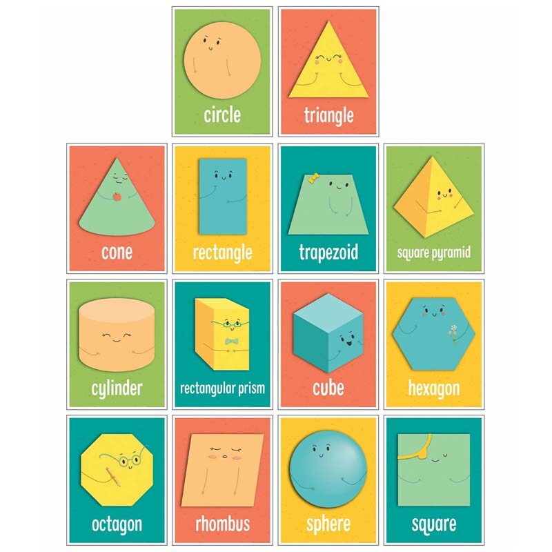 Shapes Mini Posters, Set Of 14 | Michaels
