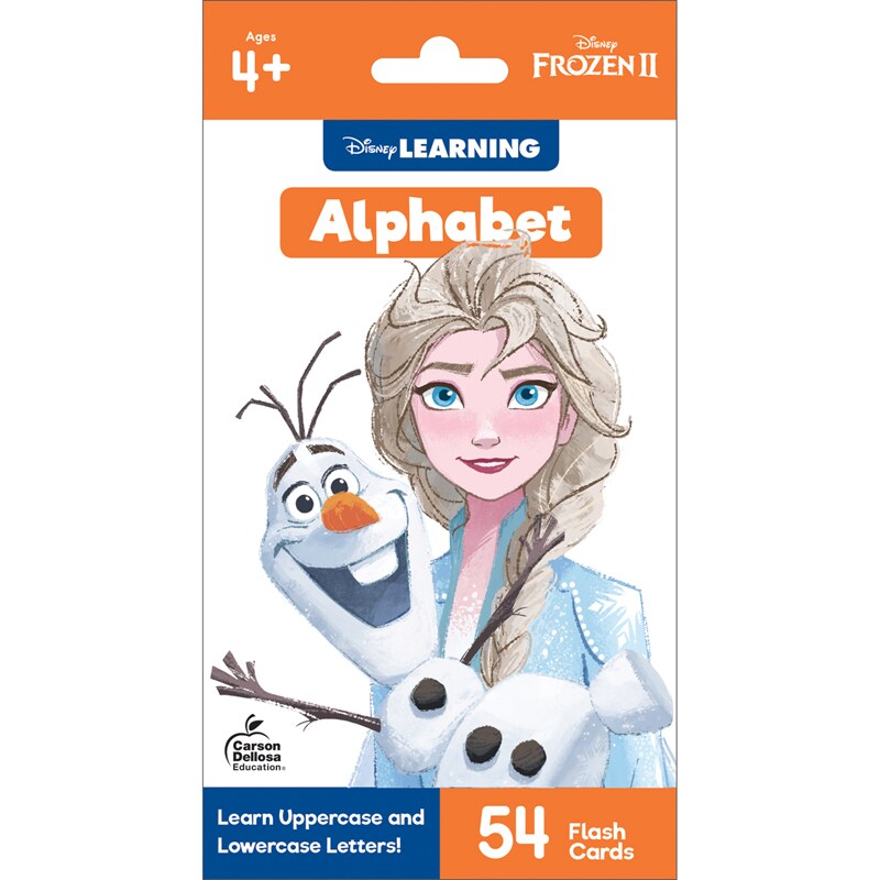 Frozen 2 Alphabet Flash Cards, Grade Pk-1 | Michaels