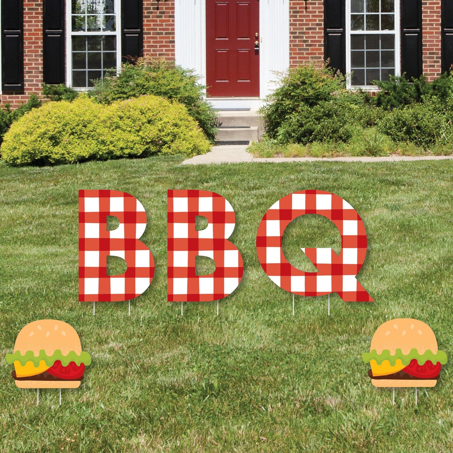 Buy in Bulk - Big Dot of Happiness Fire Up the Grill - Yard Sign ...