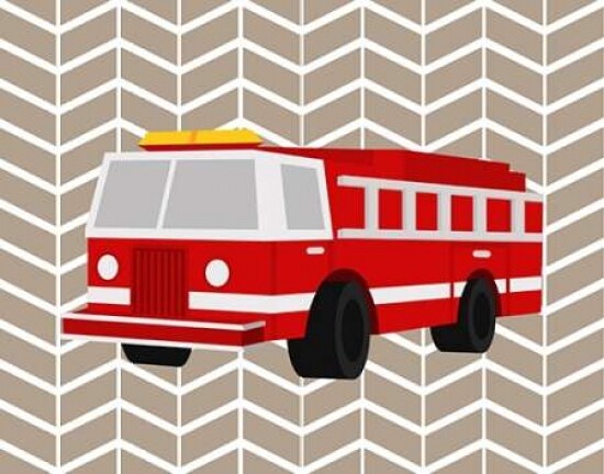 Fire Truck Poster Print by Tamara Robinson - Item # VARPDXTR1356 | Michaels