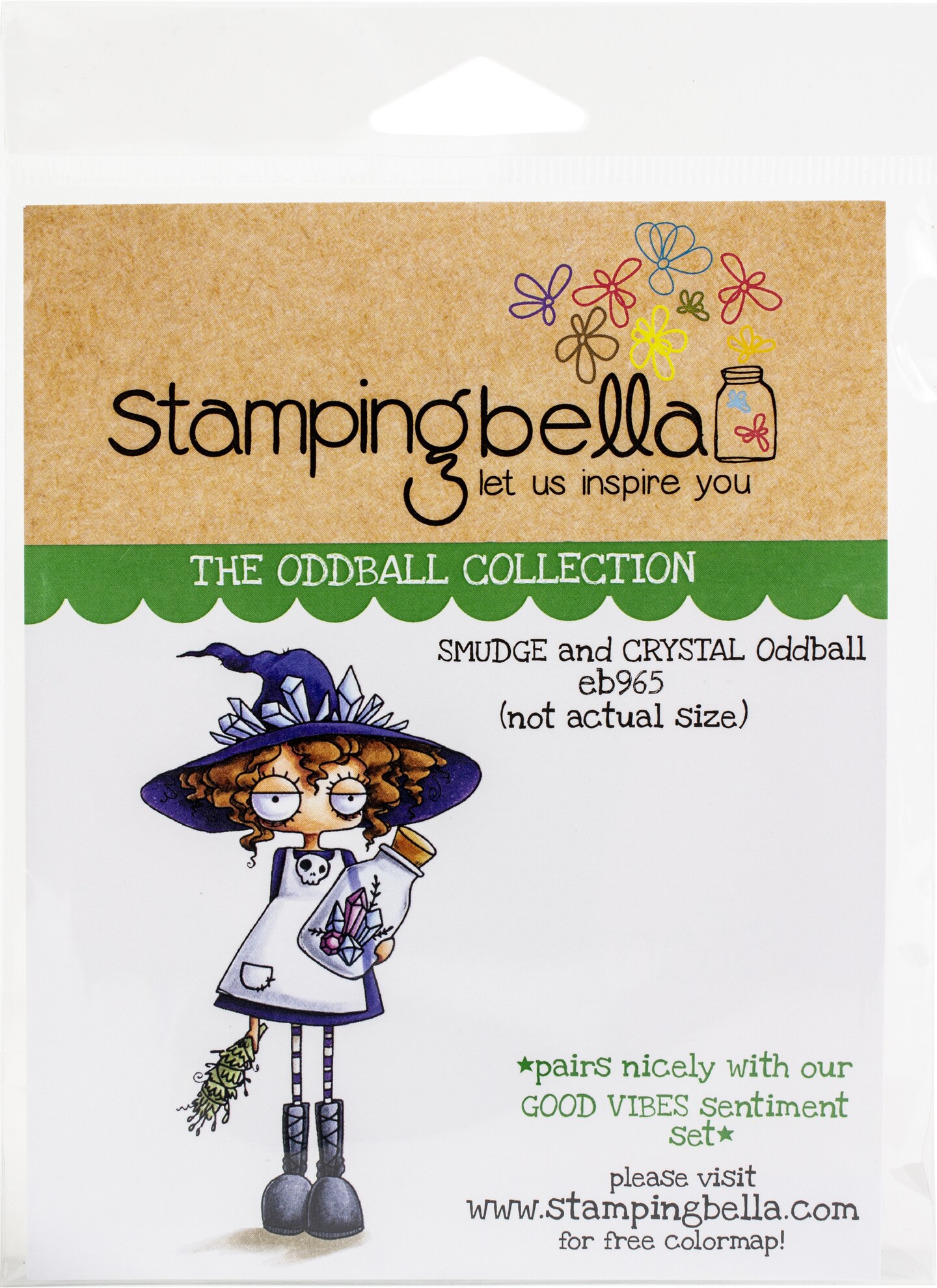Stamping Bella Cling Stamps-Smudge & Crystal Oddball | Michaels