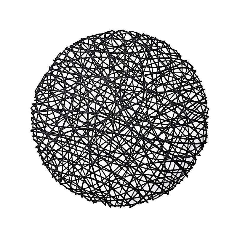 6 pcs 15" wide Round Vinyl String Placemats | Michaels