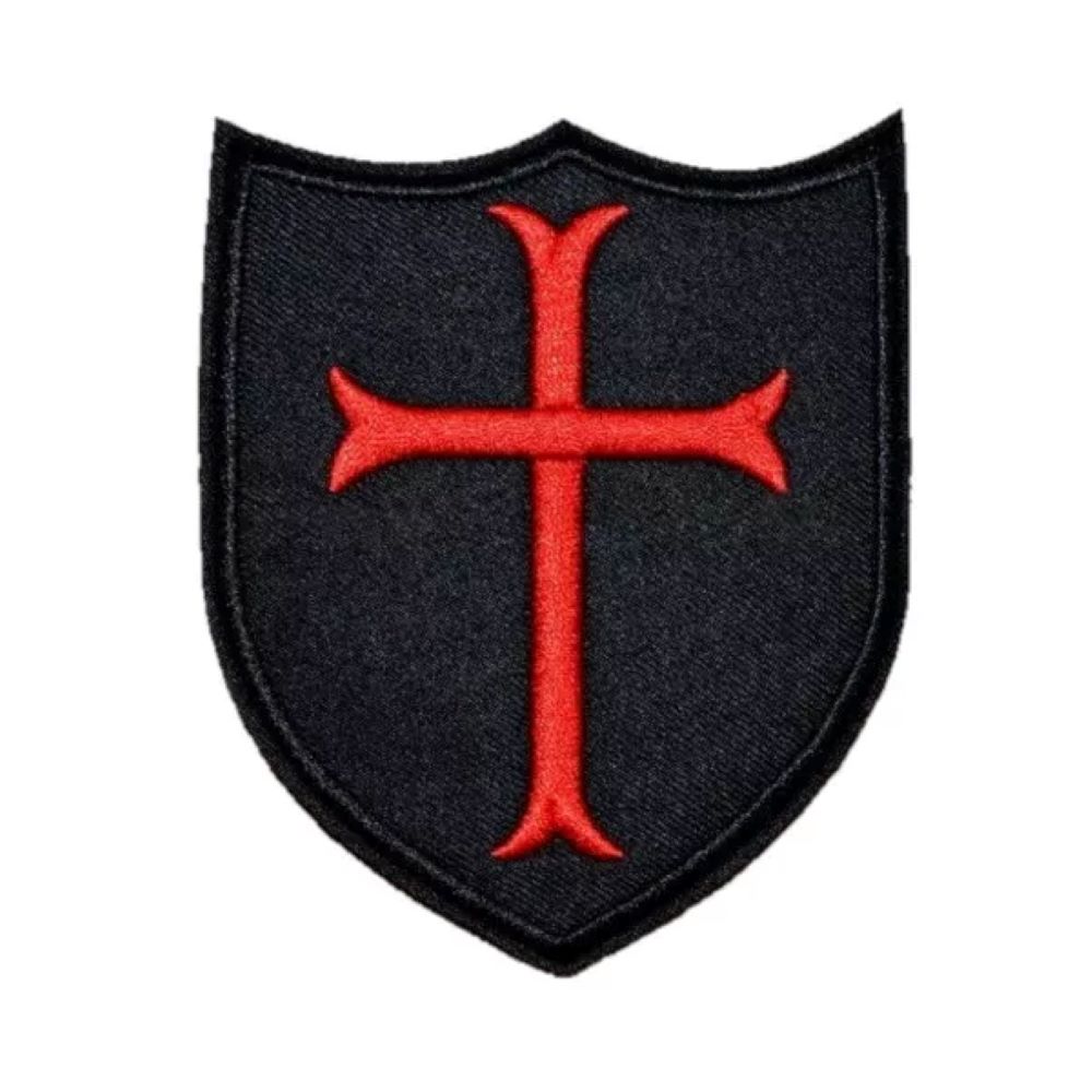 Kitcheniva Crusader Cross Shield Morale Embroidered Patch | Michaels