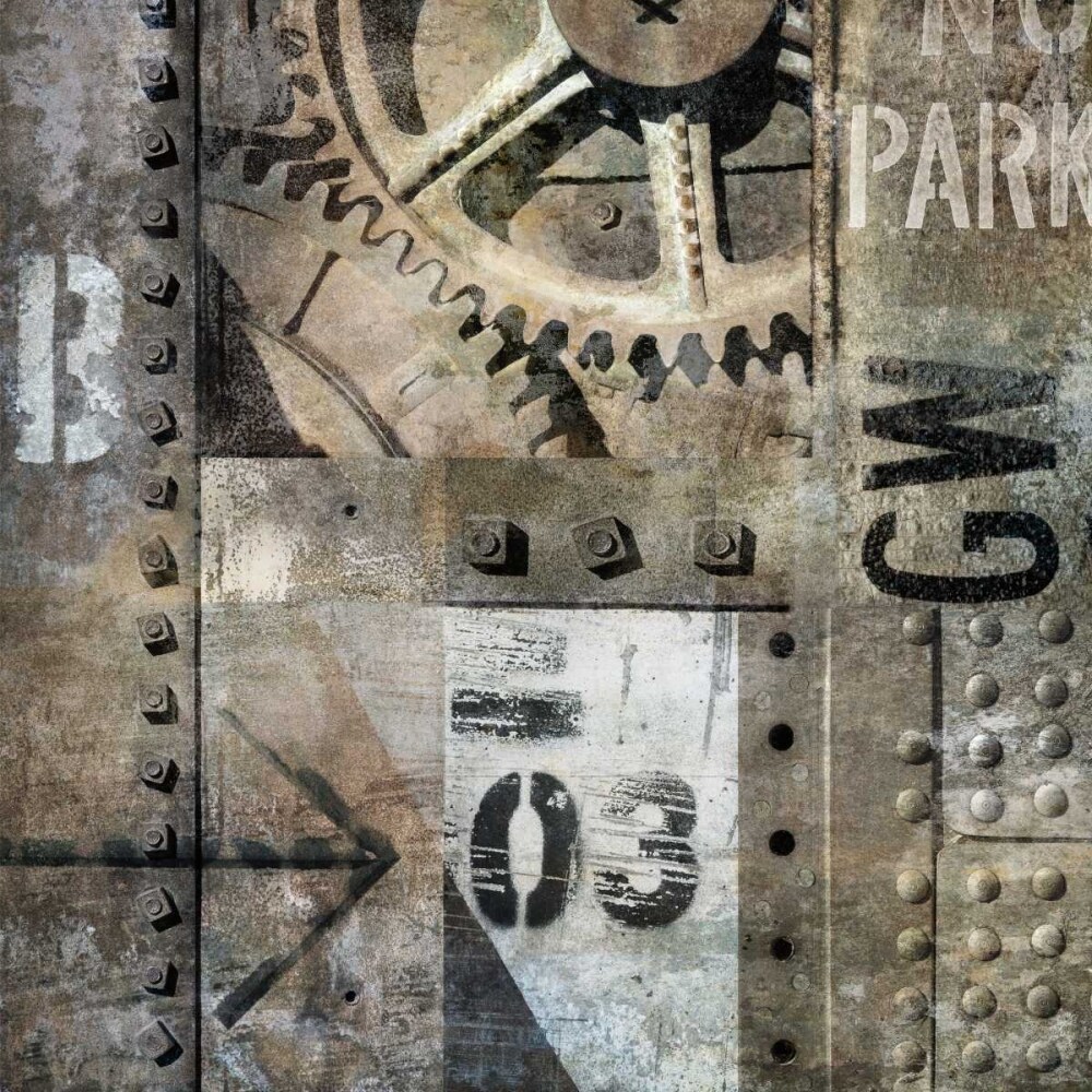 Industrial I Poster Print by Dylan Matthews # DLM7200 | Michaels
