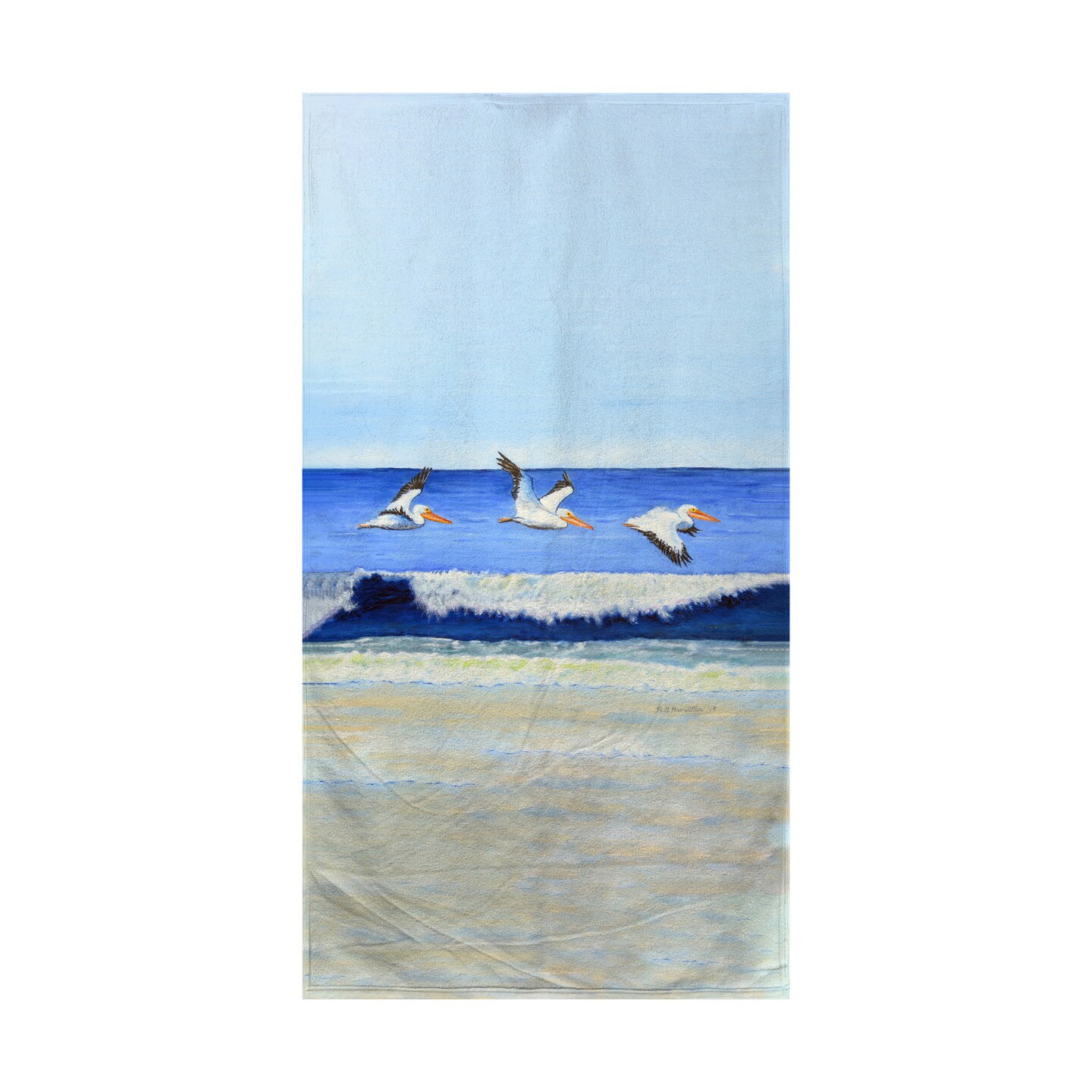 Betsy Drake Skimming the Surf Beach Towel | Michaels