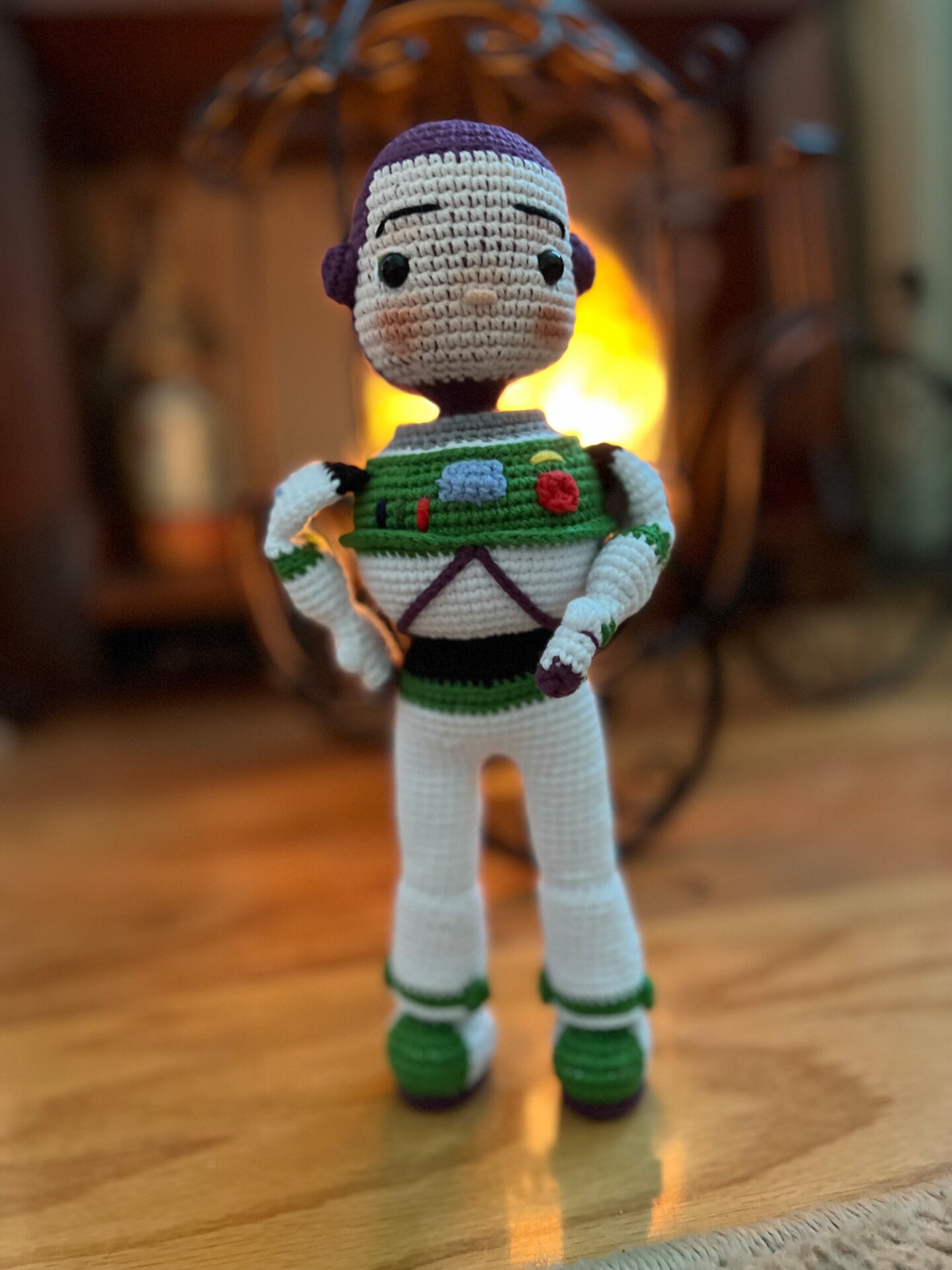 Buzz Lightyear Amigurumi Crochet Doll, Handmade Knitted, Toy Story ...