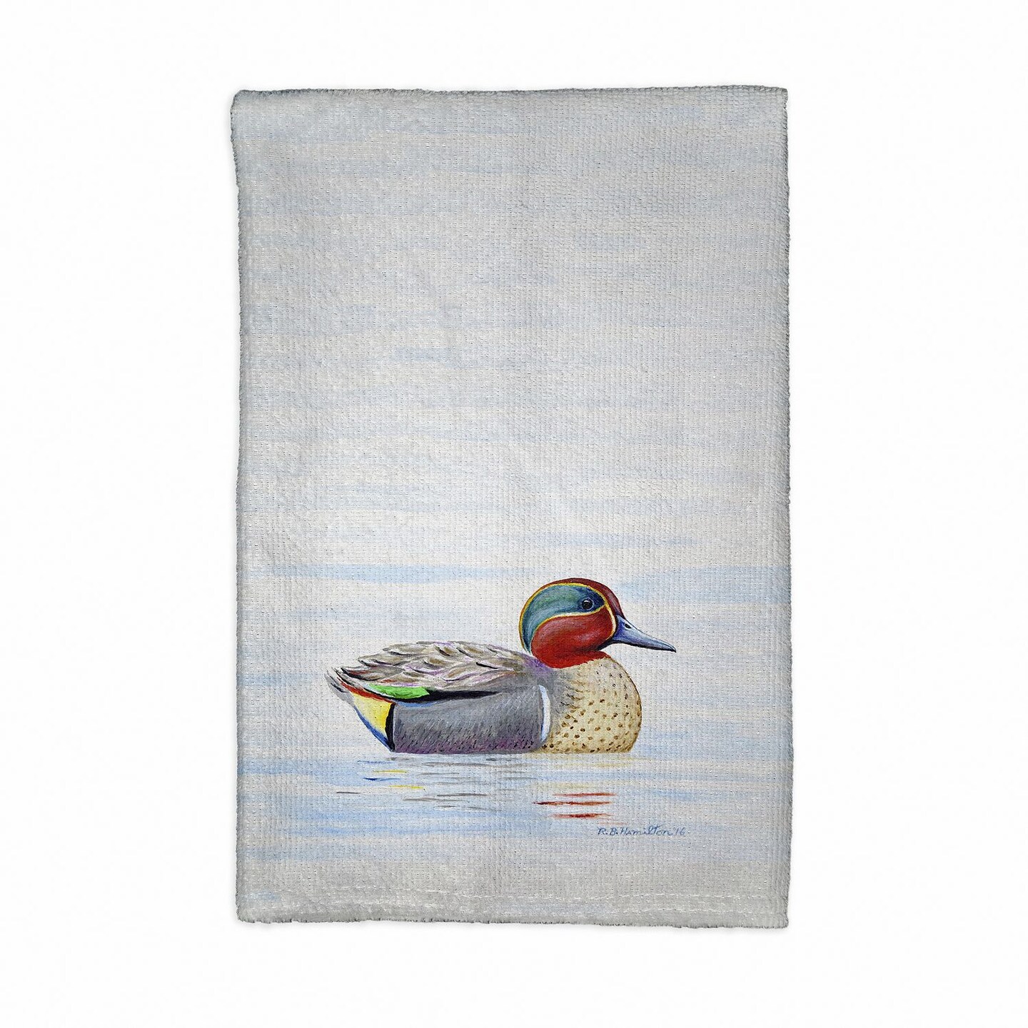 Betsy Drake Green Wing Teal Kitchen Towel | Michaels