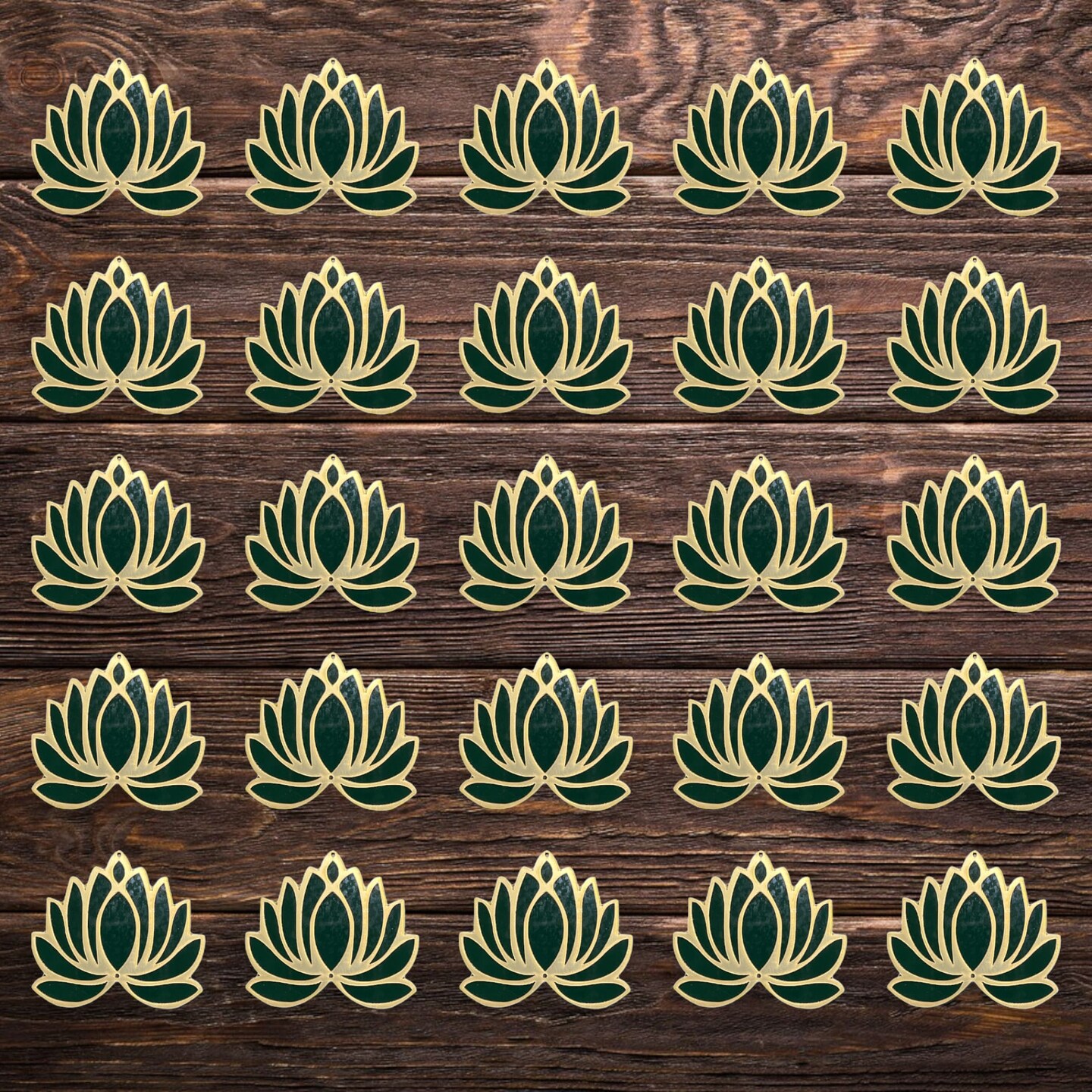 Lotus Flower Cutout, Diy Rangoli, Decoration For Diwali, Pooja ...