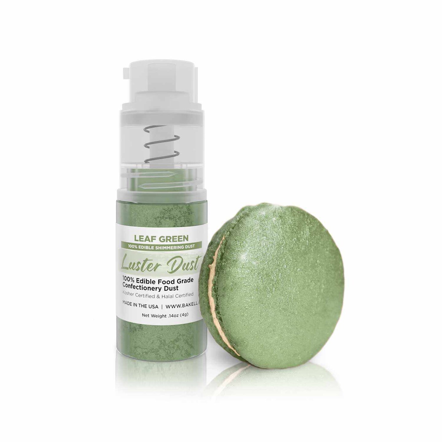 Leaf Green Luster Dust Spray | Luster Dust Edible Glitter Spray Dust ...