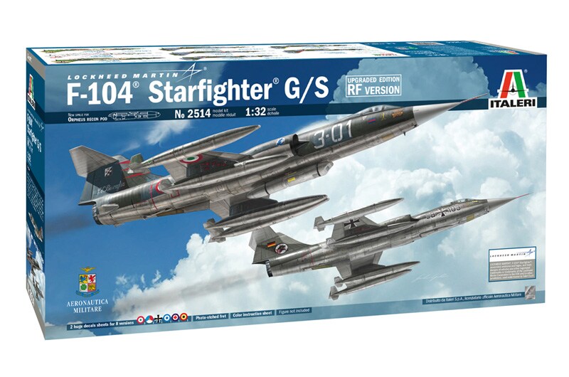 Italeri 1/32 F-104 STARFIGHTER G/S Plastic Model | Michaels