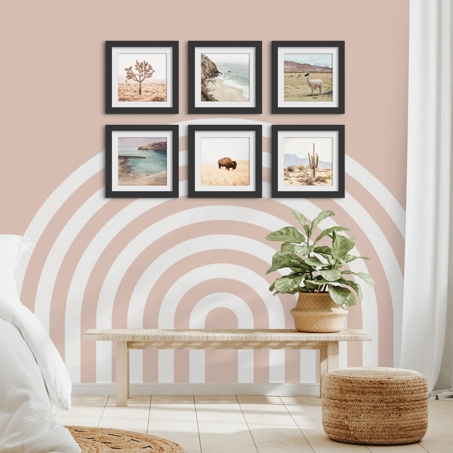 Retro Arch by Sisi and Seb - Peel & Stick Wall Mural | Michaels