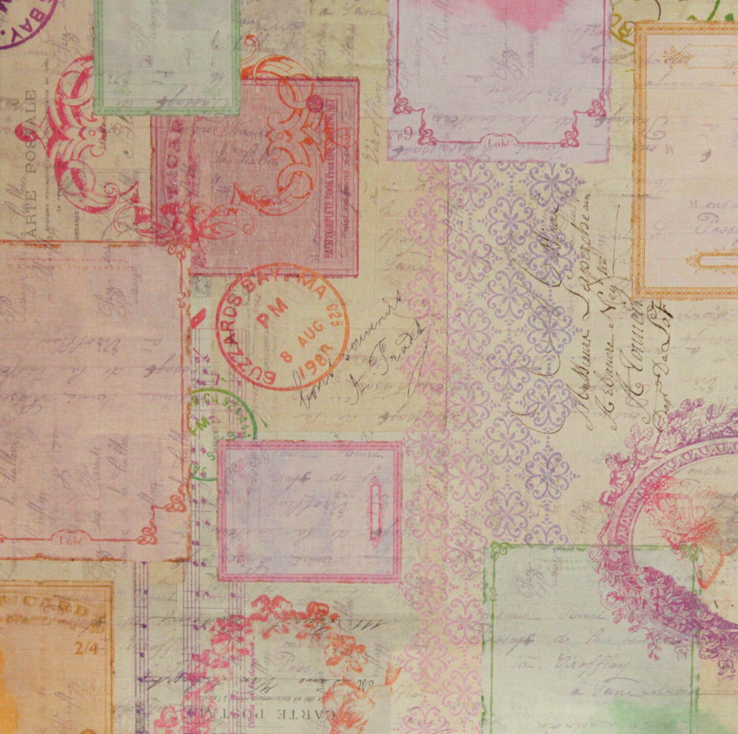 The Paper Studio Bright Vintage 12 x 12 Lt. Cardstock Paper | Michaels