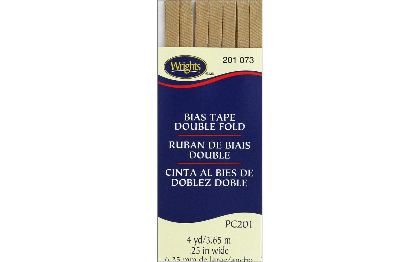 Wrights Bias Tape Dbl Fold 4yd Tan | Michaels