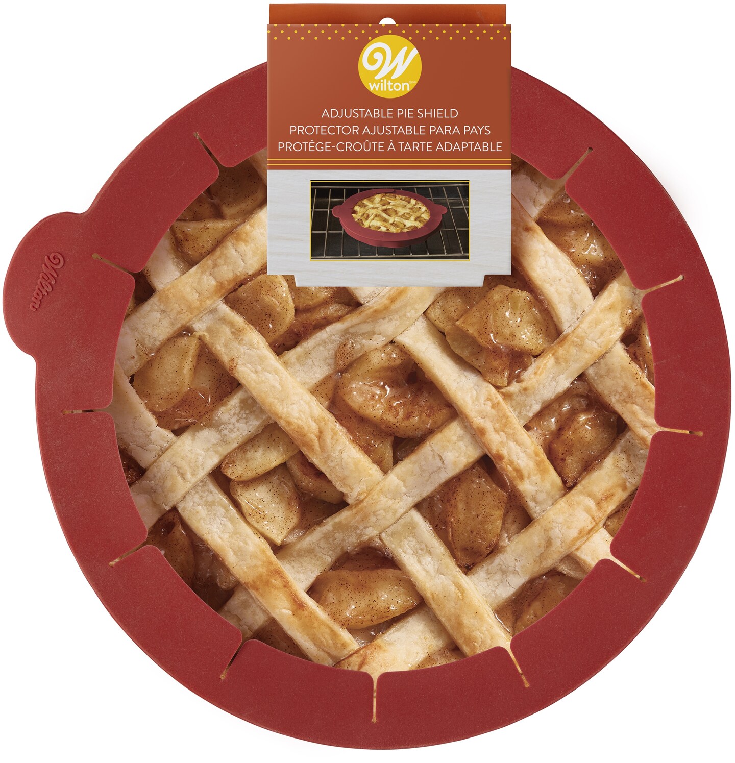Wilton Silicone Adjustable Pie Shield-For 8" To 11" Diameters | Michaels