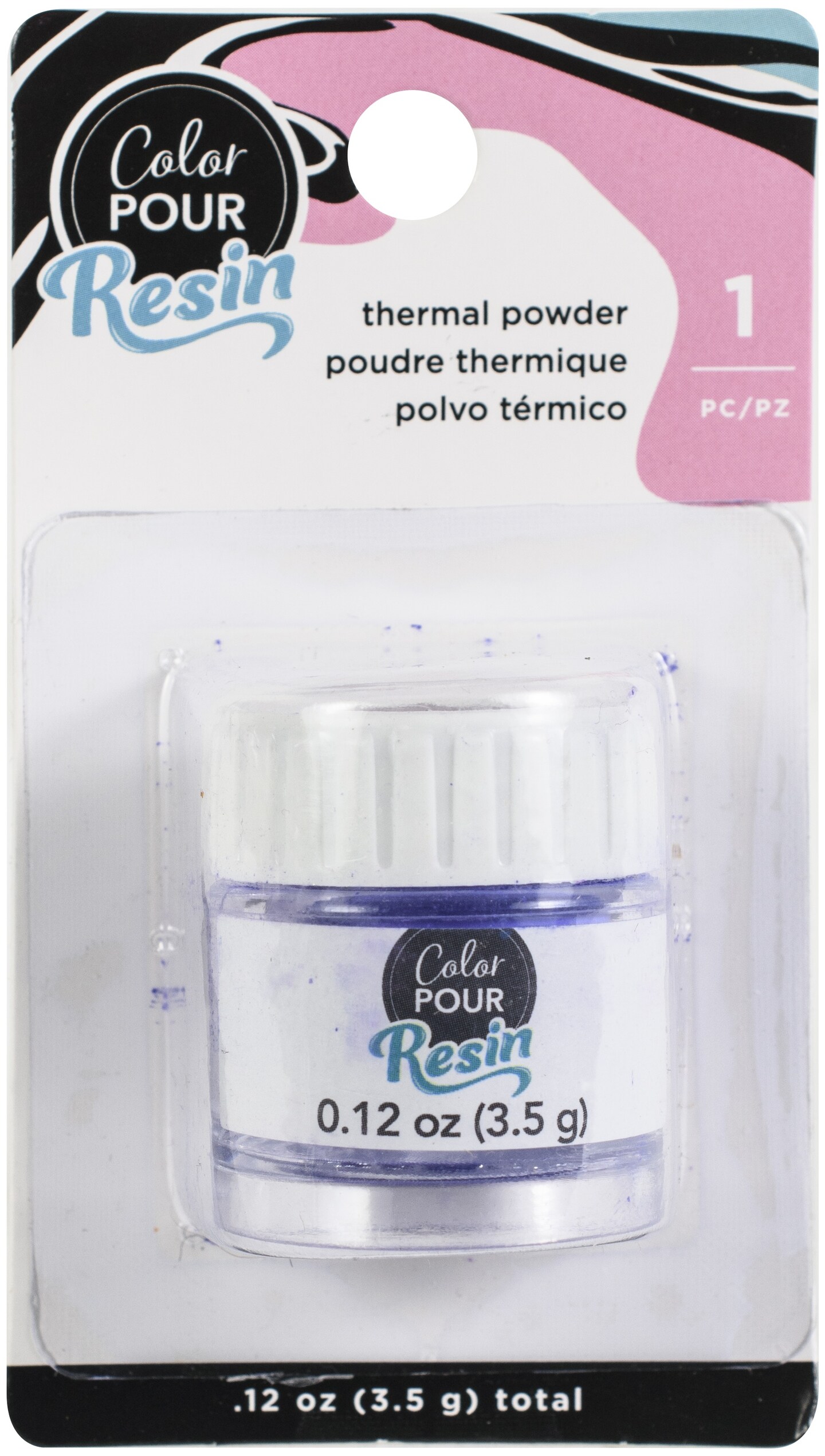 American Crafts Color Pour Thermal Powder 12oz-Blue To Purple | Michaels