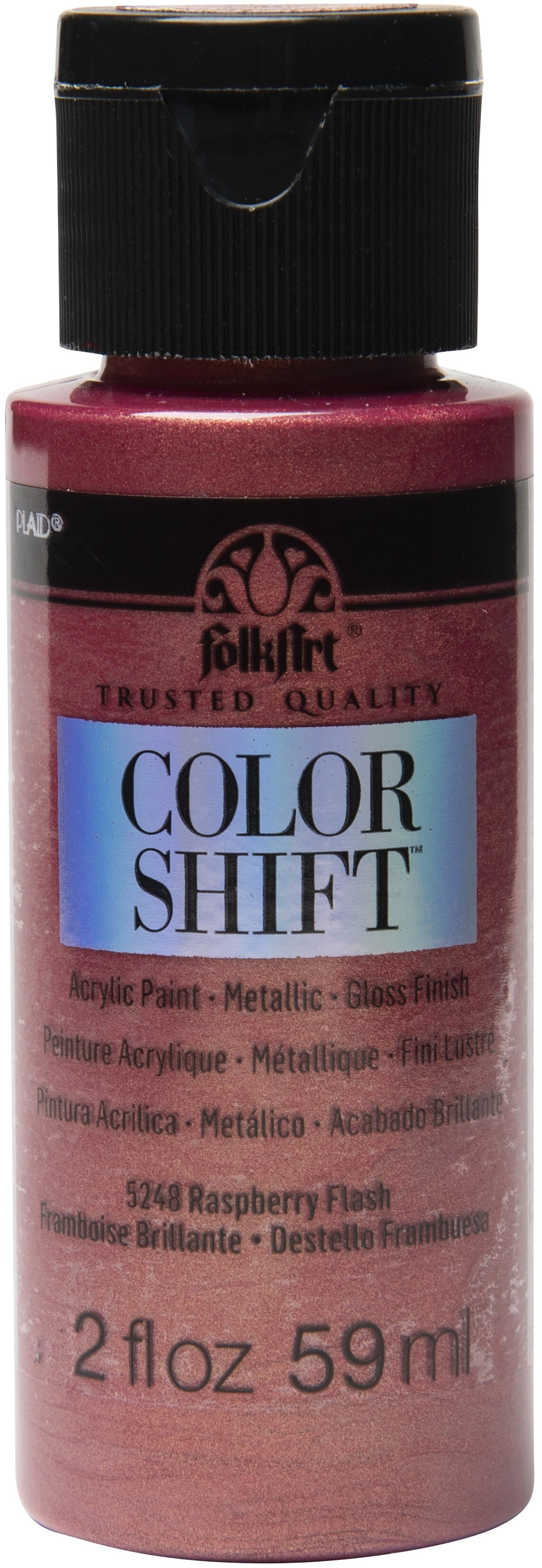 FolkArt Color Shift Paint 2oz-Raspberry Flash | Michaels