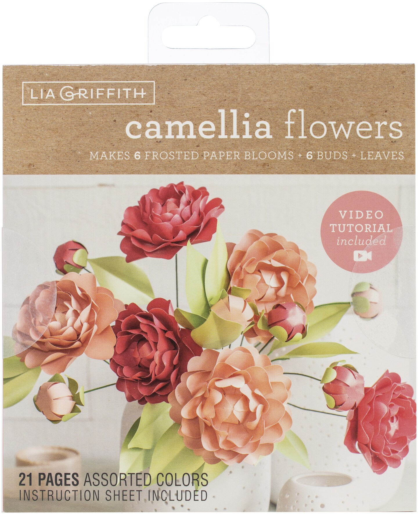 Lia Griffith Paper Stack 6"X6.5" 24/Pkg-Camellia | Michaels