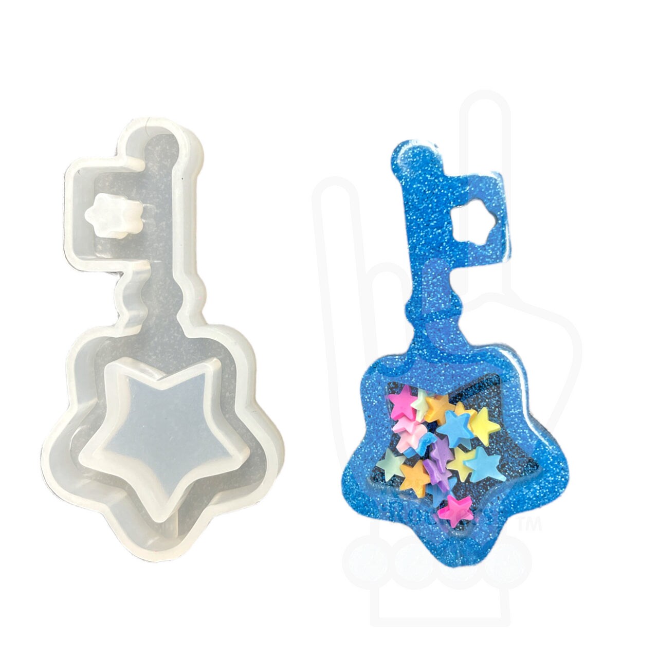 Key Shaker Silicone Mold for Epoxy Resin Art | Michaels