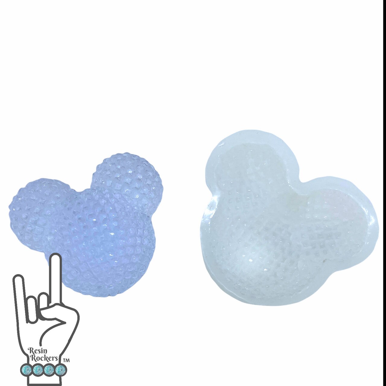 Druzy Mouse Head Resin Silicone Mold for Epoxy and UV Resin Art | Michaels