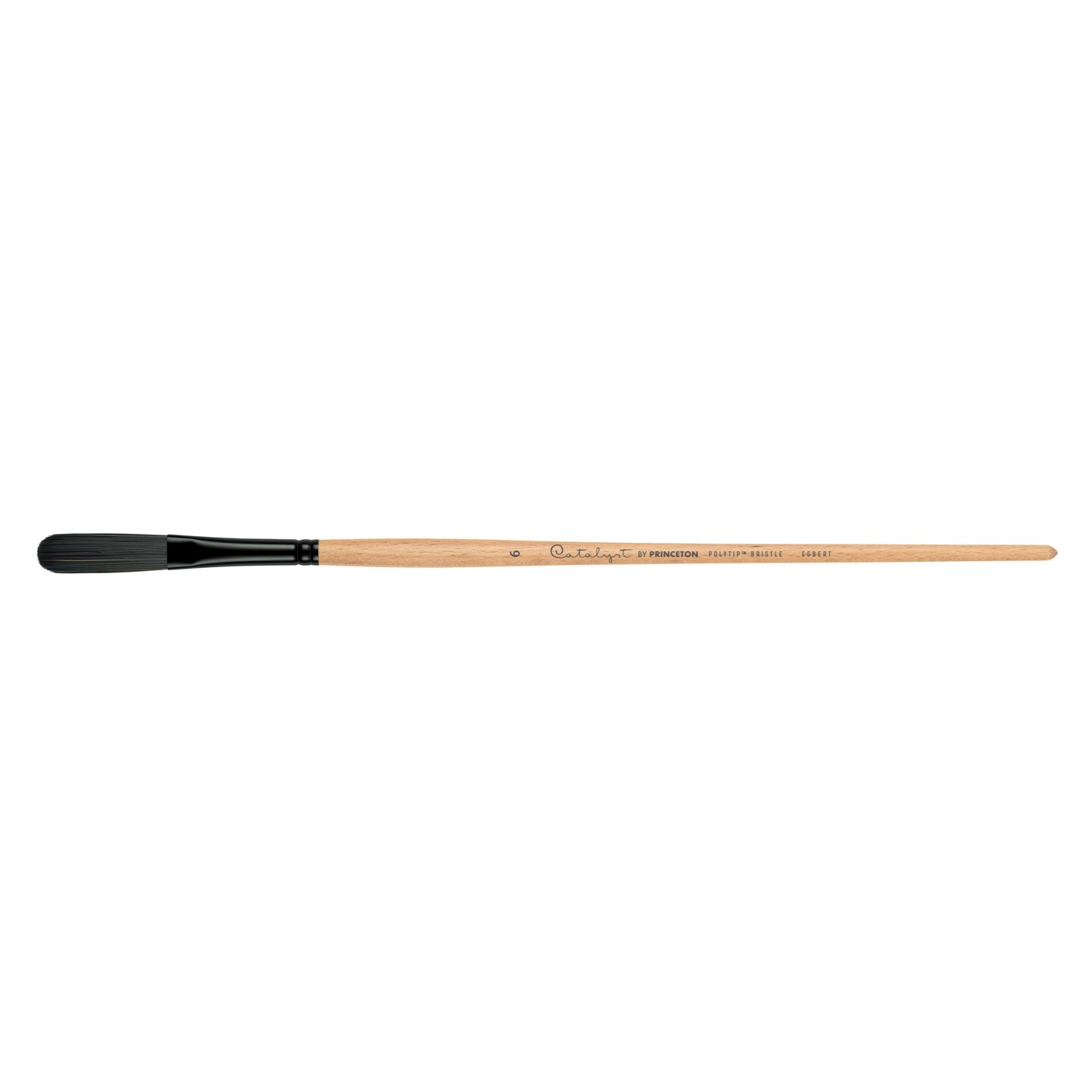 Princeton Brush Catalyst Polytip Long Handle Bristle Brush, Egbert 6 ...