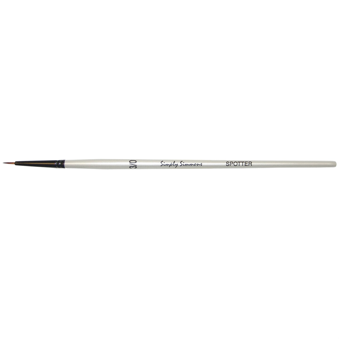 SIMMONS/ROWNEY Simply Simmons Short Handle Brushes spotter 3/0 | Michaels SIMMONS/ROWNEY Simply Simmons Short Handle Brushes spotter 3/0 | Michaels