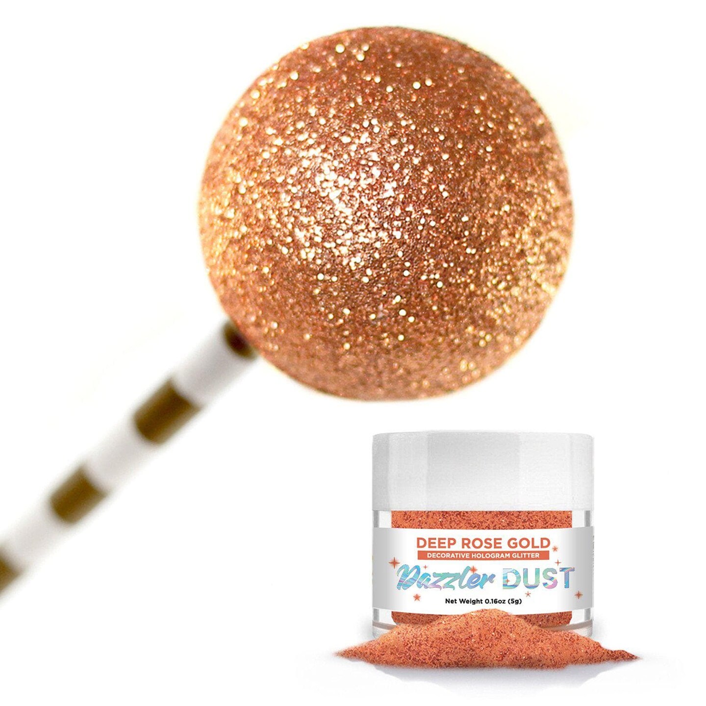 Deep Rose Gold Dazzler Dust® 5 Gram Jar | Michaels