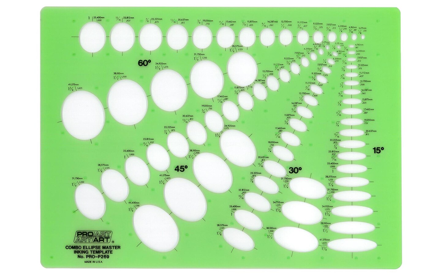 Pro Art Template Inking Combo Ellipse Master | Michaels